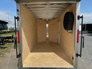 Nitro 6x12 Enclosed Cargo Trailer- Spoiler