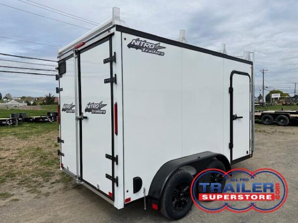 Nitro 7x12 Enclosed Cargo Trailer- Contractor Package