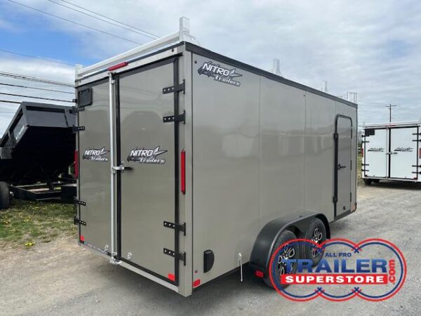 Nitro 7x16 Enclosed Cargo Trailer- Contractor Package