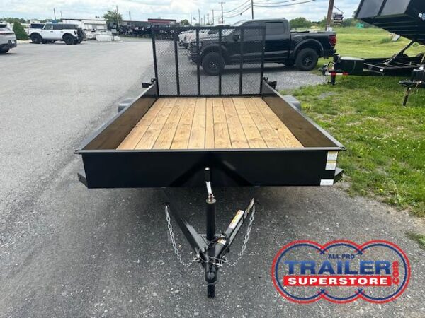 Sport Haven 5×8 Aluminum Utility Trailer - Bi-Fold Ramp Gate