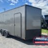 Nitro 7.5x16 V-Nose Enclosed Cargo Trailer- Black Trim