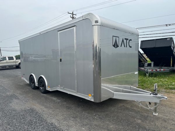 ATC 8.5 x 20 Aluminum Enclosed Car Trailer - Spoiler