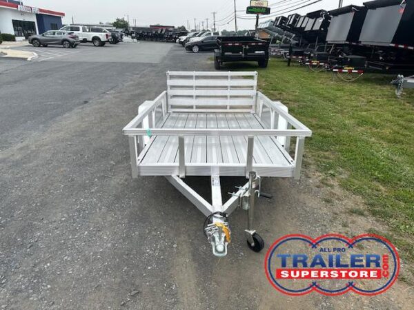 Sport Haven 6×12 Aluminum Utility Trailer - Deluxe