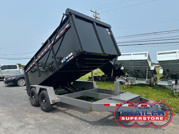 BWise 7 x 14 Heavy Duty Dump Trailer - Tarp Kit