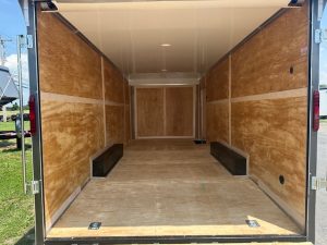 Homesteader 8.5 x 20 Enclosed Trailer - Spoiler