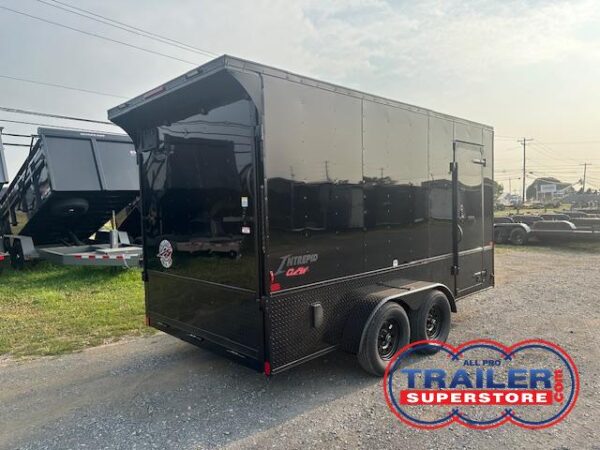 Homesteader 7 x 14 Enclosed Cargo Trailer – OHV W/ Spoiler