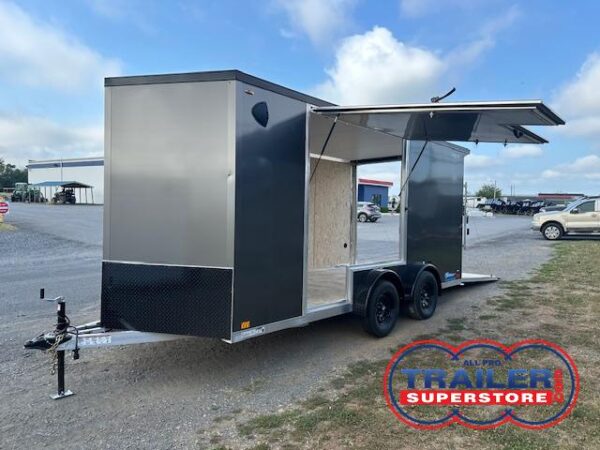 Legend 7 x 16 Aluminum Enclosed Cargo Trailer - Thunder Series