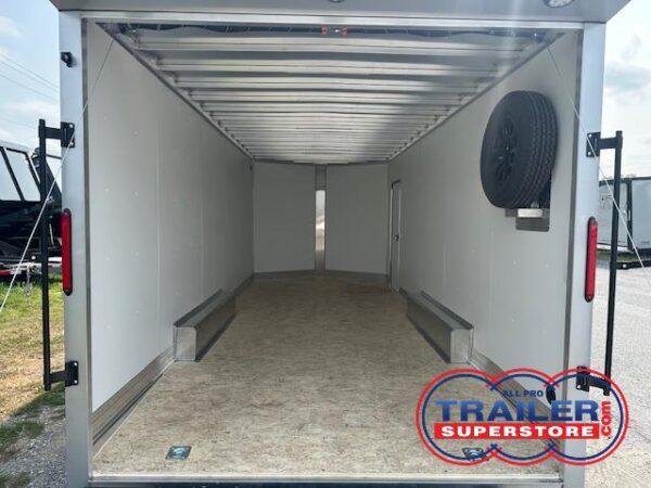Nitro 8.5 x 20 Aluminum Enclosed Aluminum Car Trailer - V Nose