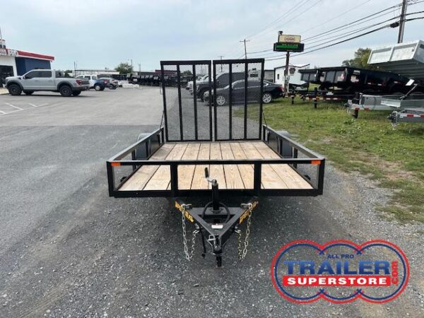 Big Tex 7 x 12 Landscape Utility Trailer - 2' Steel Sides