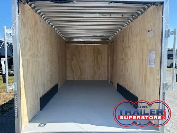 Carmate 7.5 x 16 Enclosed Cargo Trailer - 12" Added Height