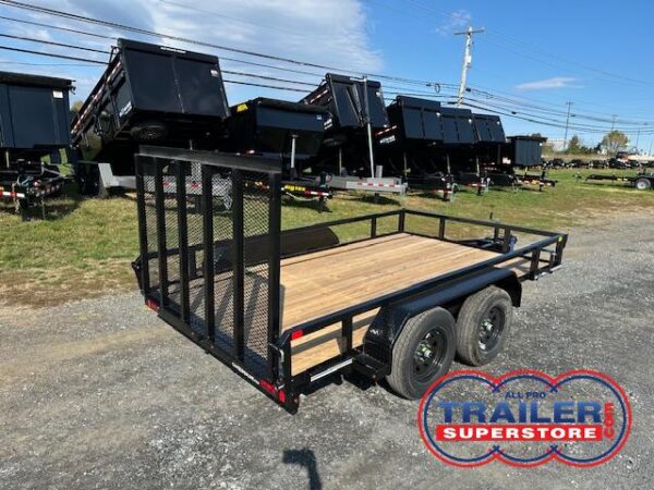 Cam Superline 7 x 12 Landscape Utility Trailer - Landscape Gate