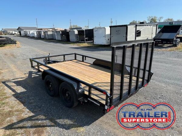 Cam Superline 7 x 12 Landscape Utility Trailer - Landscape Gate