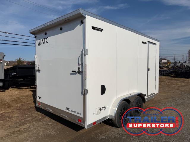 ATC 7.5 x 14 Aluminum Enclosed Cargo Trailer - Spoiler
