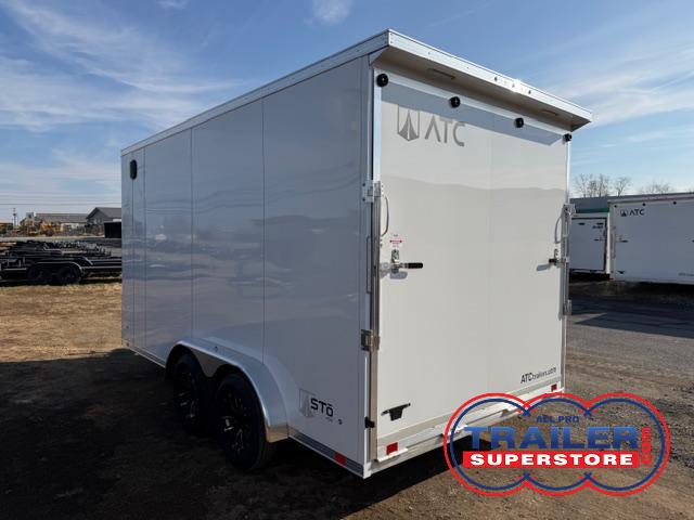 ATC 7.5 x 14 Aluminum Enclosed Cargo Trailer - Spoiler