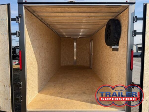 Nitro 7 x 18 Aluminum Enclosed Cargo Trailer- Contractor Package