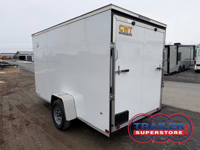 Covered Wagon 6 x 12 Enclosed Cargo Trailer - Ramp Door