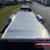 Timpte 7×18 Aluminum Open Car Hauler - Slide Out Ramps